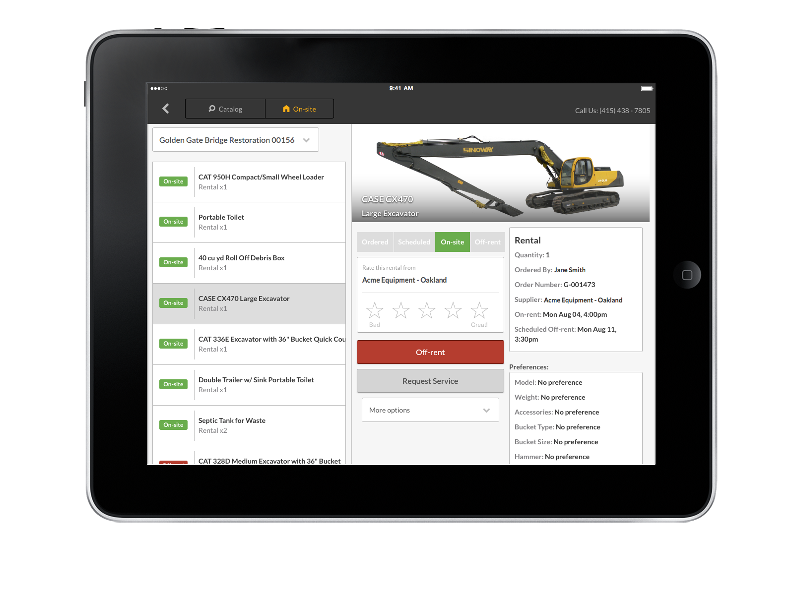 Mobile App Streamlines the Process of Renting Construction Equipment ...