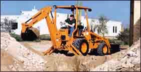 Allmand TLB-325 compact backhoe | Construction Equipment