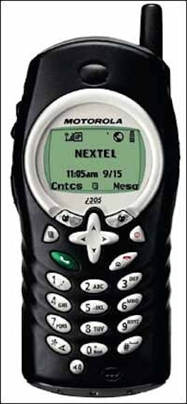 Motorola/Nextel i305 and Nationwide Direct Connect | Construction Equipment