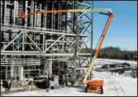 Articulated Boom Holds 1,000 Pounds | Construction Equipment