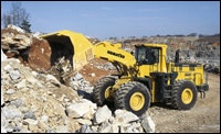 Komatsu WA600-3 wheel loader | Construction Equipment
