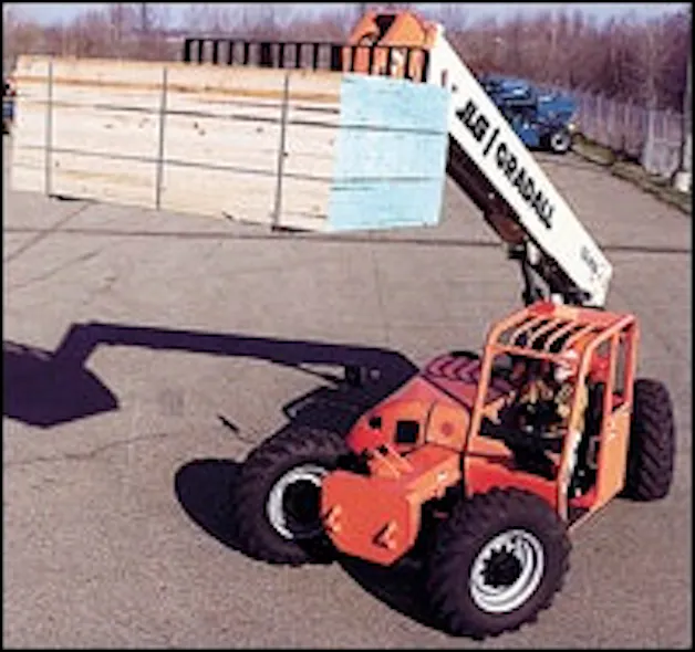 Gradall/JLG G9-43A telehandler | Construction Equipment