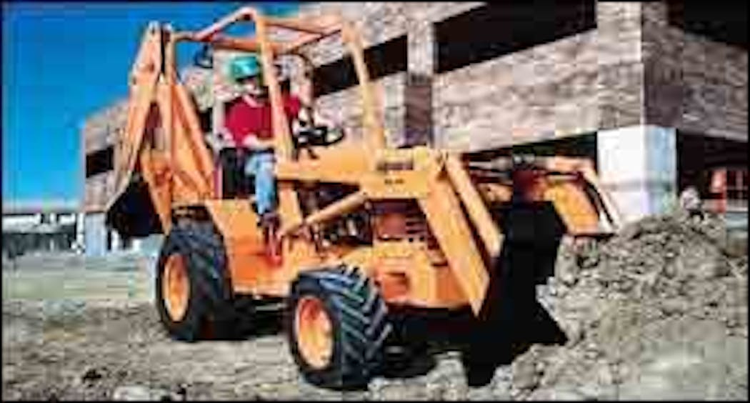 Allmand TLB-535 industrial-class backhoe loader | Construction Equipment