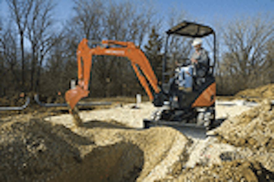 Hitachi Zaxis 17U-2 compact excavator | Construction Equipment