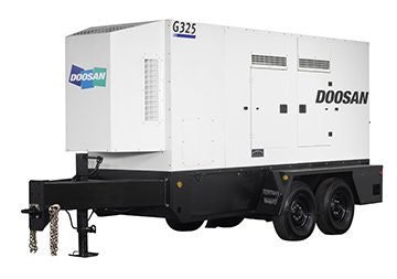 Doosan Portable Power G325 Mobile Generator | Construction Equipment