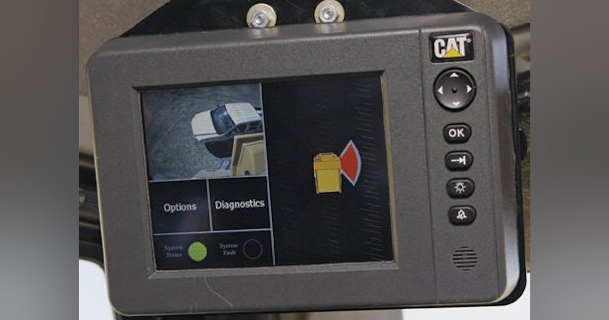 Cat Integrated Object Detection System Construction Equipment