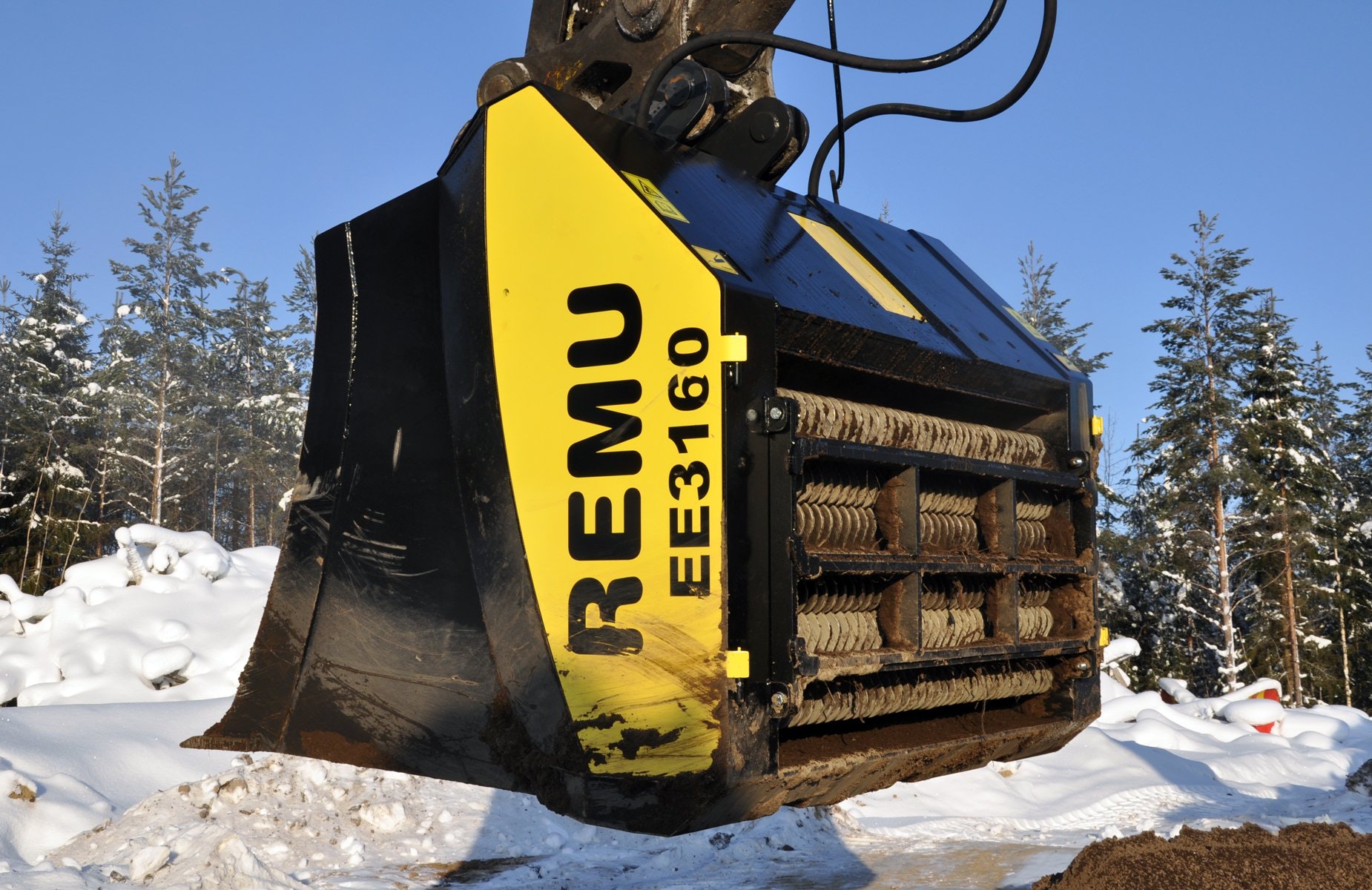 Remu Evolution Enterprise Screening Buckets | Construction Equipment