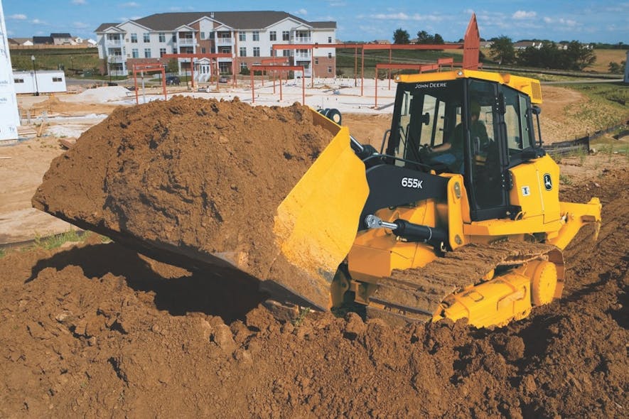 John Deere Launches U.S.-built 655K Crawler Loader | Construction Equipment