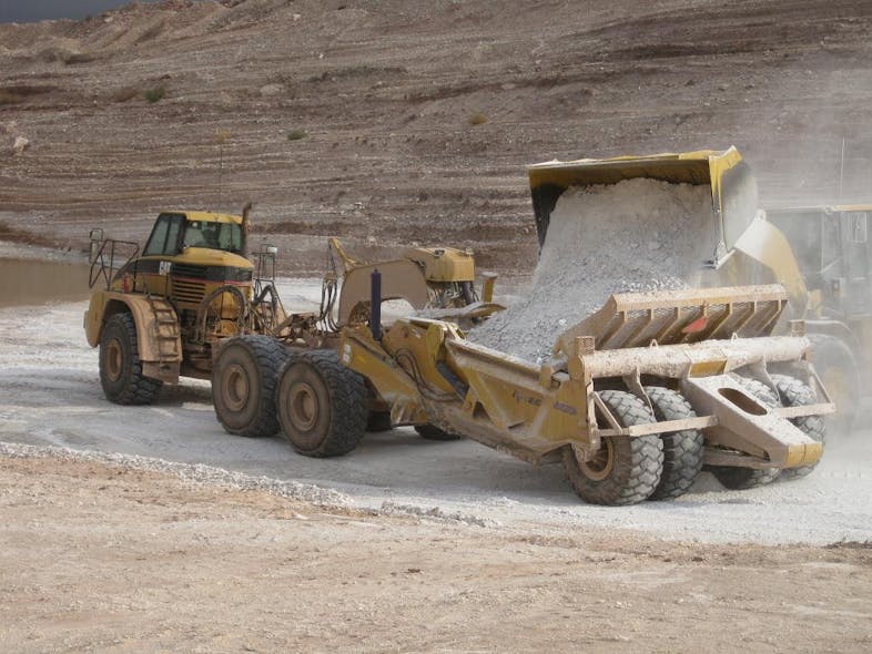 K-Tec Earthmovers 1233ADT Pull Scraper | Construction Equipment