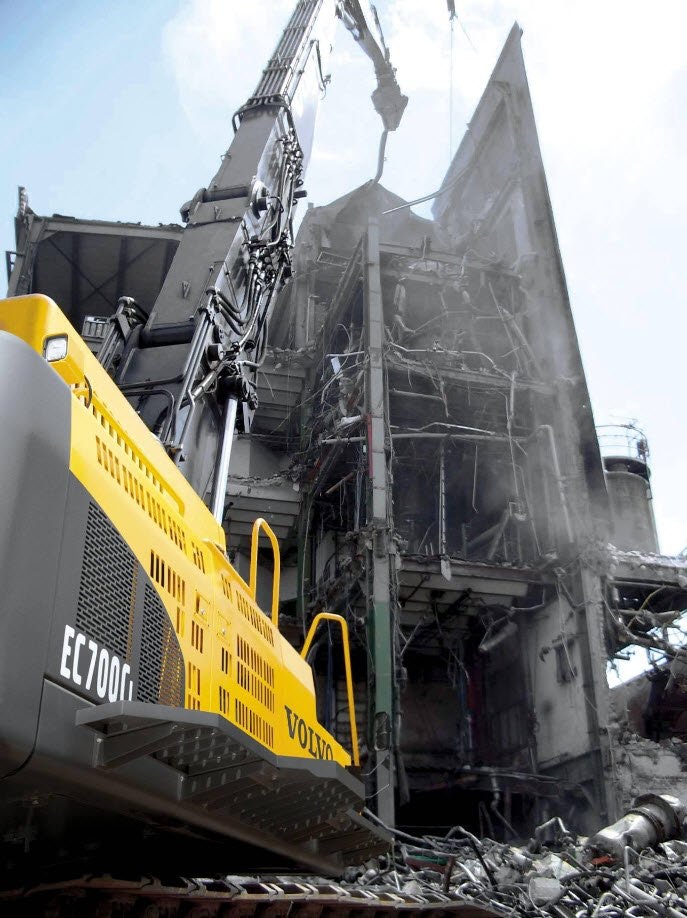 Volvo EC700CHR Excavator for Demolition Applications | Construction ...