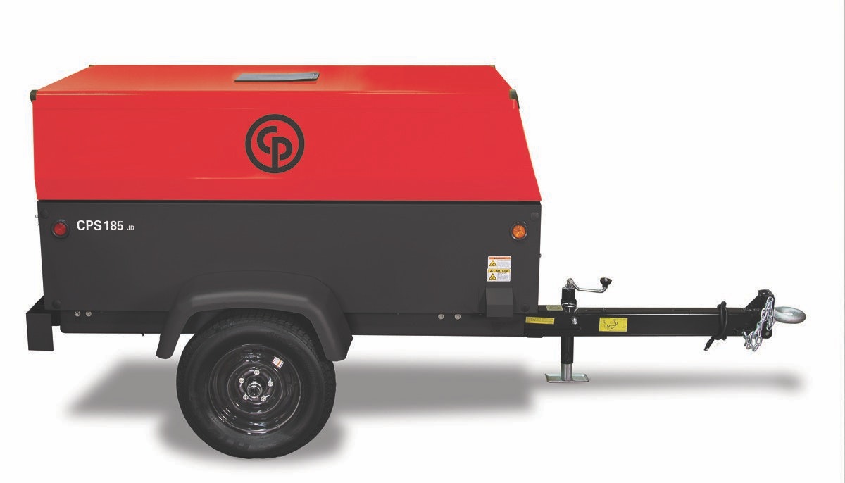 Chicago Pneumatic CPS 185 JD Air Compressor | Construction Equipment