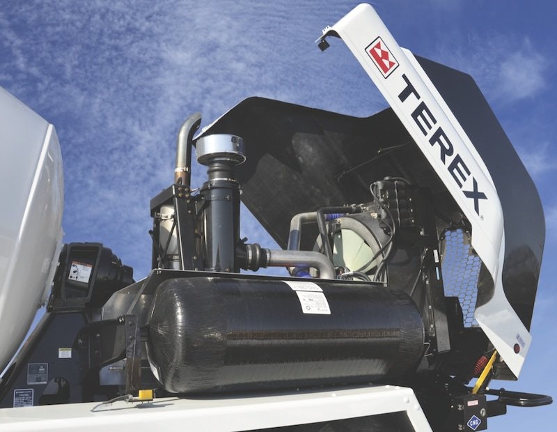 Terex Advance Adds CNG Engine | Construction Equipment