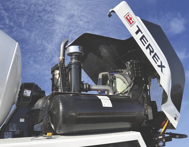 Terex Advance Adds CNG Engine | Construction Equipment
