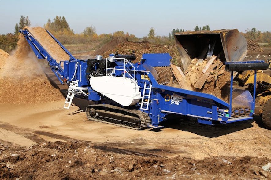 Peterson 5710D Horizontal Grinder | Construction Equipment