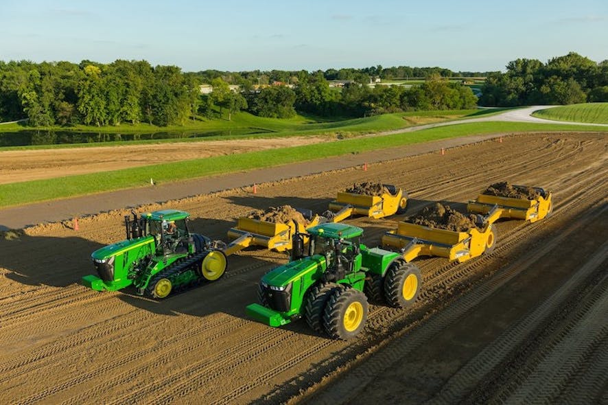 John Deere 1612DE, 2010DE, 2014DE, 2412DE Ejector Scrapers ...