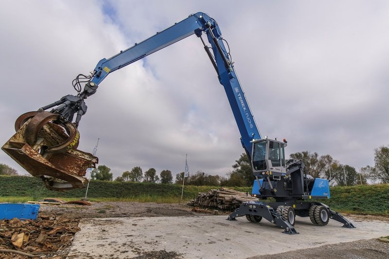 Terex Fuchs MHL360 F Material Handlers Can be Customized | Construction ...