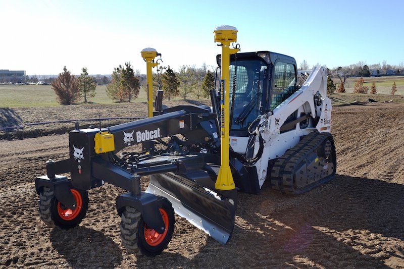 Trimble GCS900 Grade Control System for Bobcat Grader Attachments ...