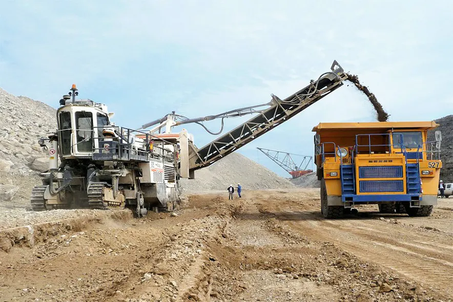 Wirtgen 2500 SM Surface Miner | Construction Equipment