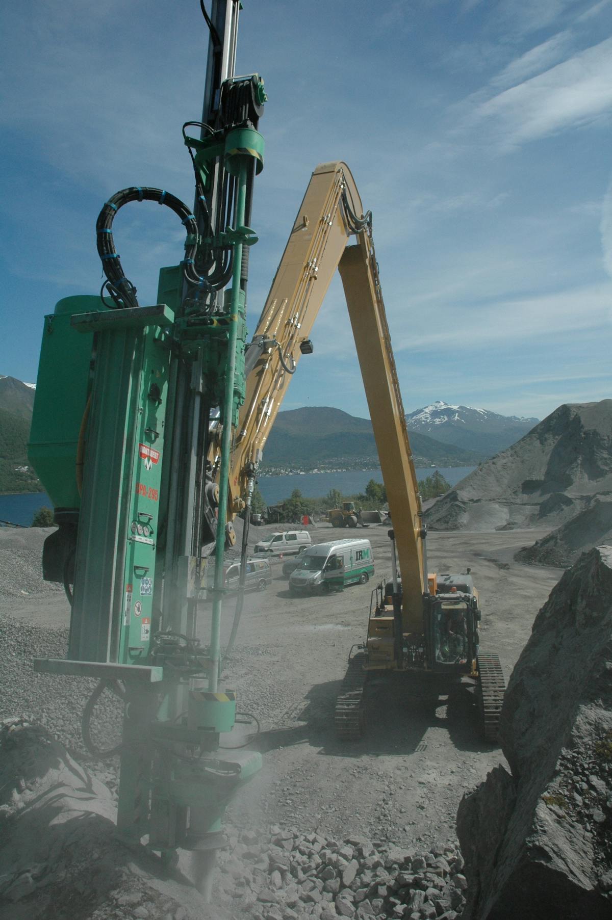 Montabert CPA 295 Rock Drill Attachment | Construction Equipment