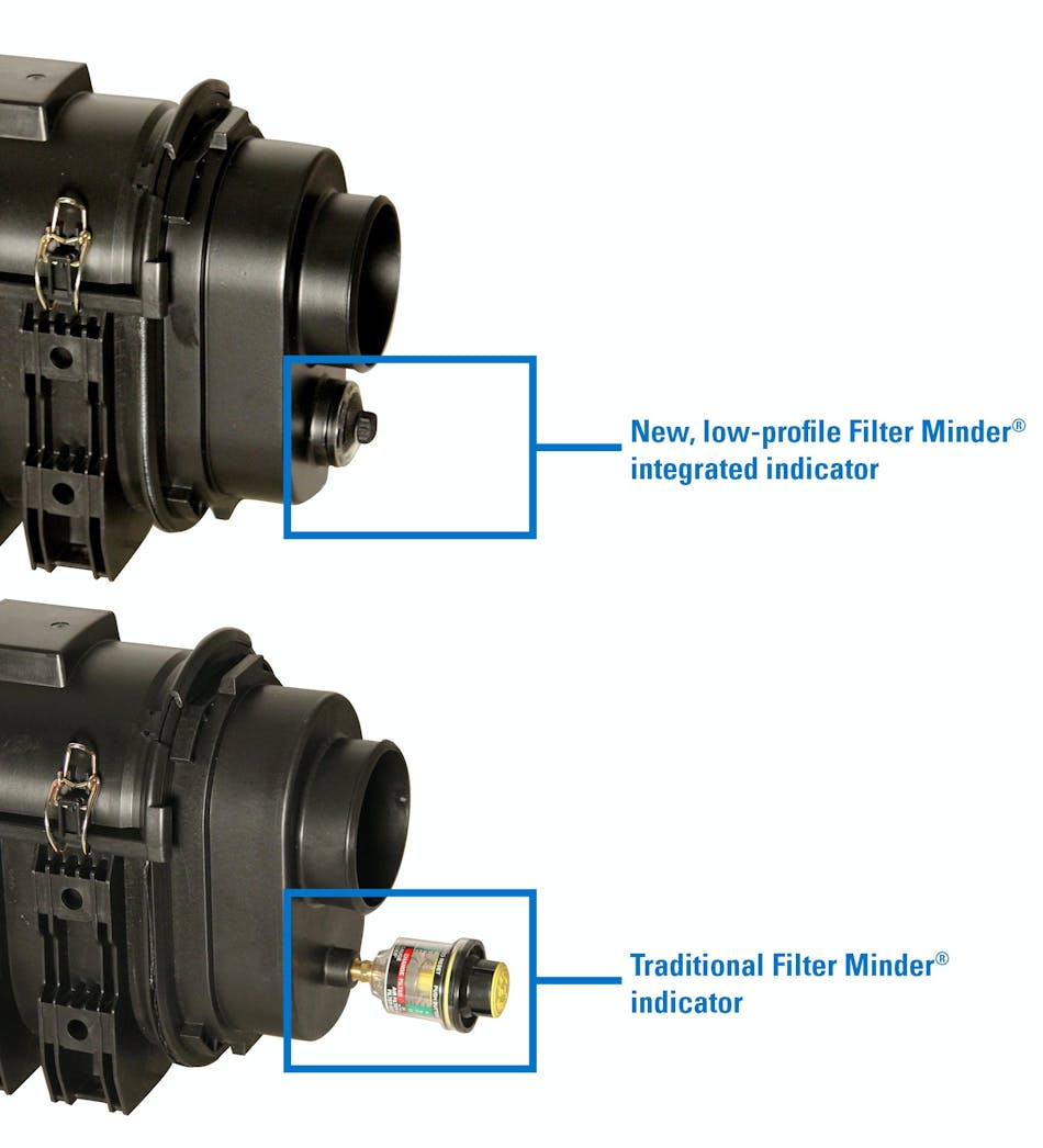 Donaldson Filter Minder Low-profile Visual Indicator | Construction ...