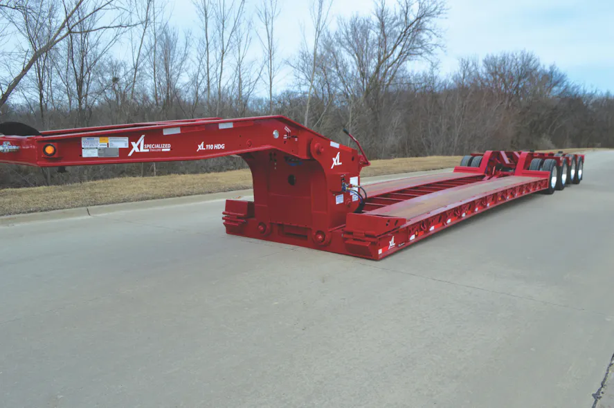XL Specialized Trailers 110 Low-Profile HDG | Construction Equipment