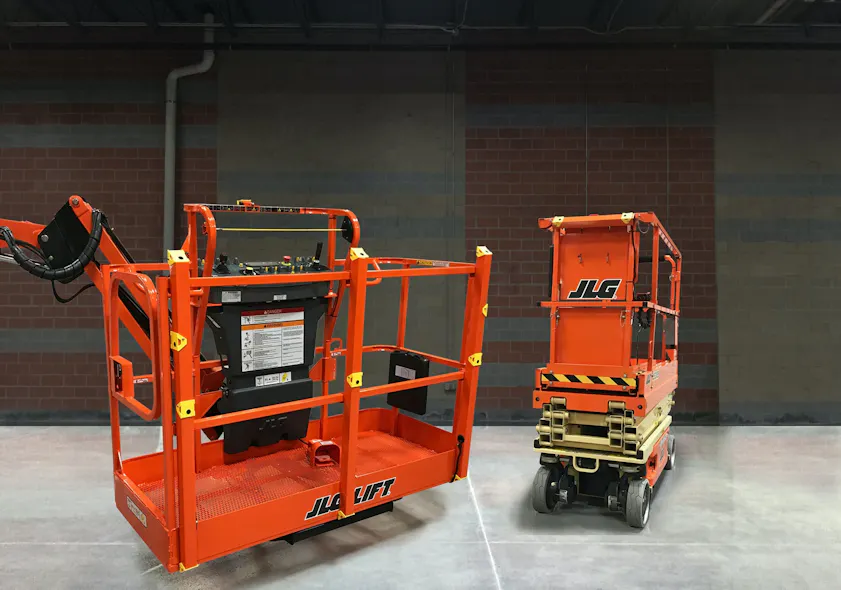 JLG SkySense Offered on Boom and Scissor Lifts | Construction Equipment