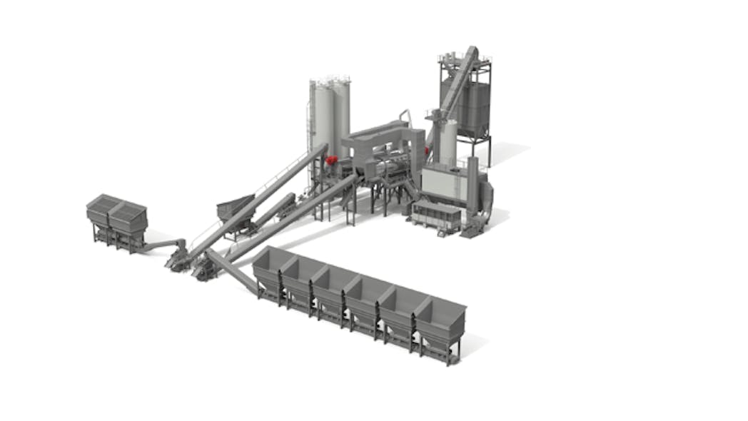 Ammann ACP 300 ContiHRT Asphalt Plant | Construction Equipment