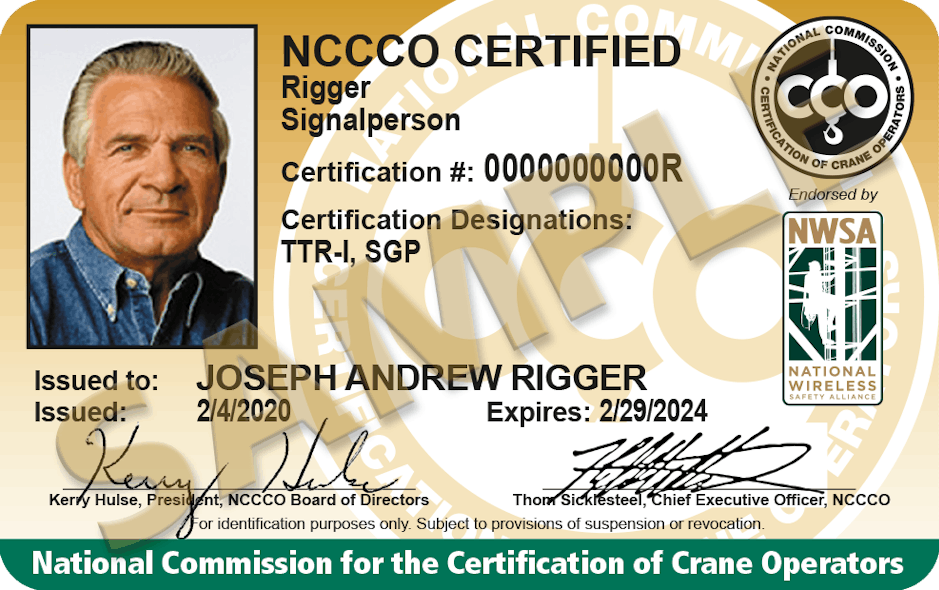 NCCCO, NWSA Launch Rigger Certification | Construction Equipment