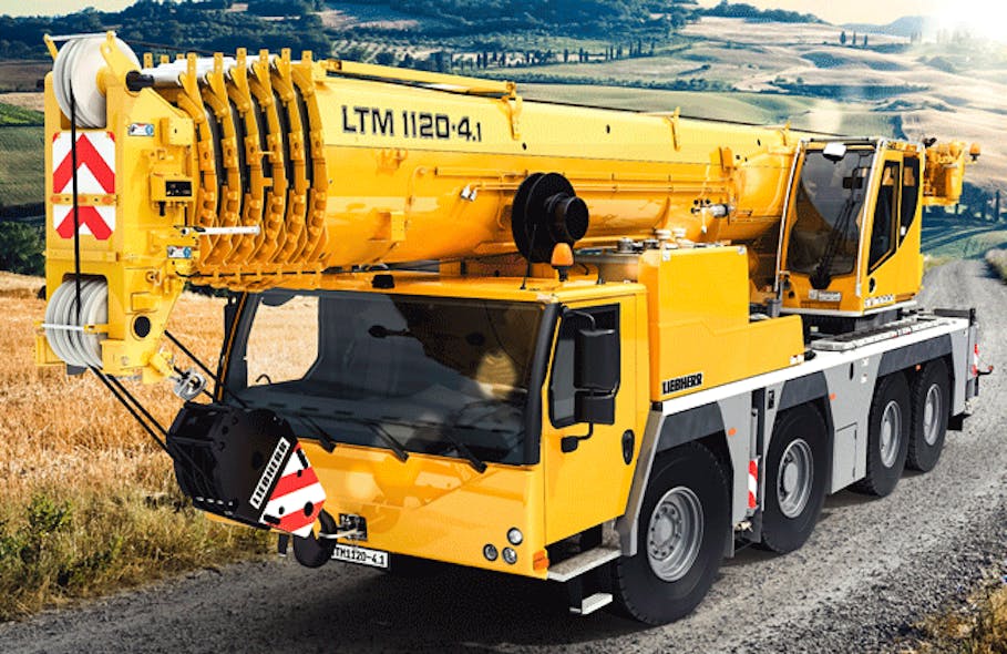 Liebherr LTM 1120-4.1 All Terrain Crane | Construction Equipment