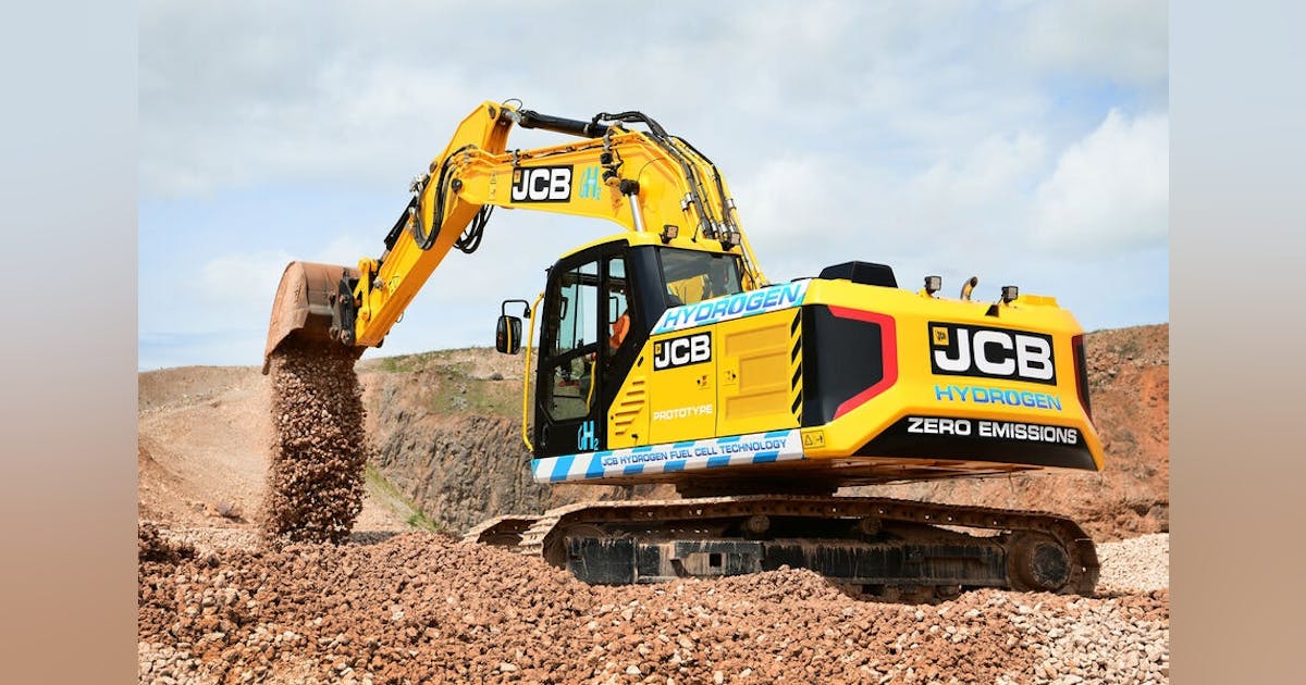 JCB Tests Hydrogen-Powered Excavator | Construction Equipment JCB Tests Hydrogen-Powered Excavator | Construction Equipment