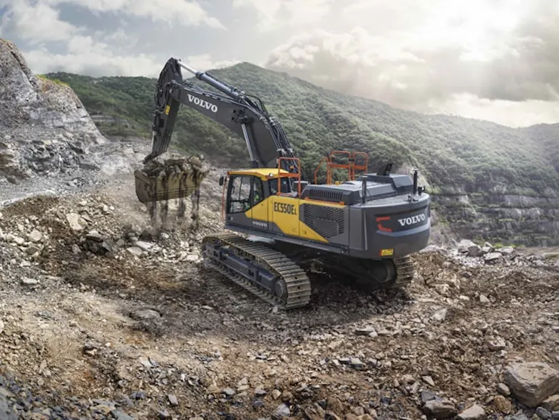 Volvo EC530E, Volvo EC550E Excavators | Construction Equipment