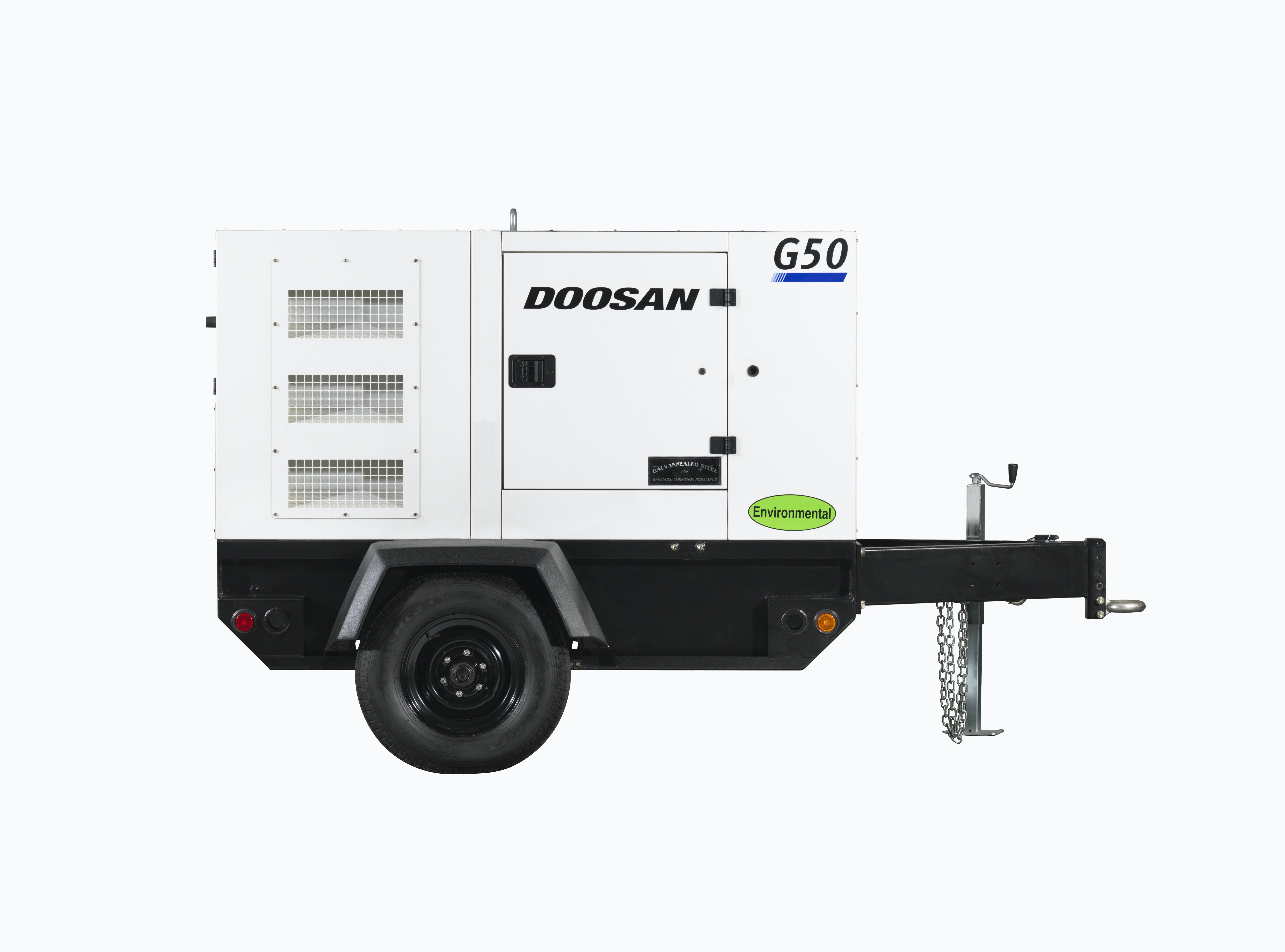 Doosan Portable Power G25, G50, G70 Generators | Construction Equipment