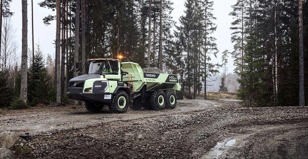 Volvo CE Tests Hydrogen Fuel Cell ADT | Construction Equipment