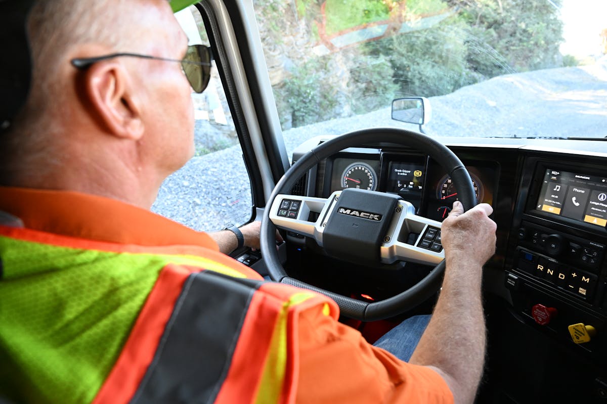 Mack ‘Command Steer’ Adds Power to Power Steering | Construction Equipment