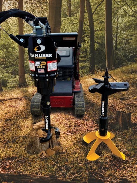 Danuser Stump Auger | Construction Equipment