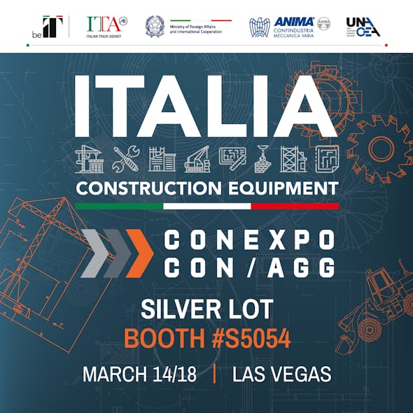 Visit the Italian Pavilion at CONEXPO 2023 | Construction Equipment