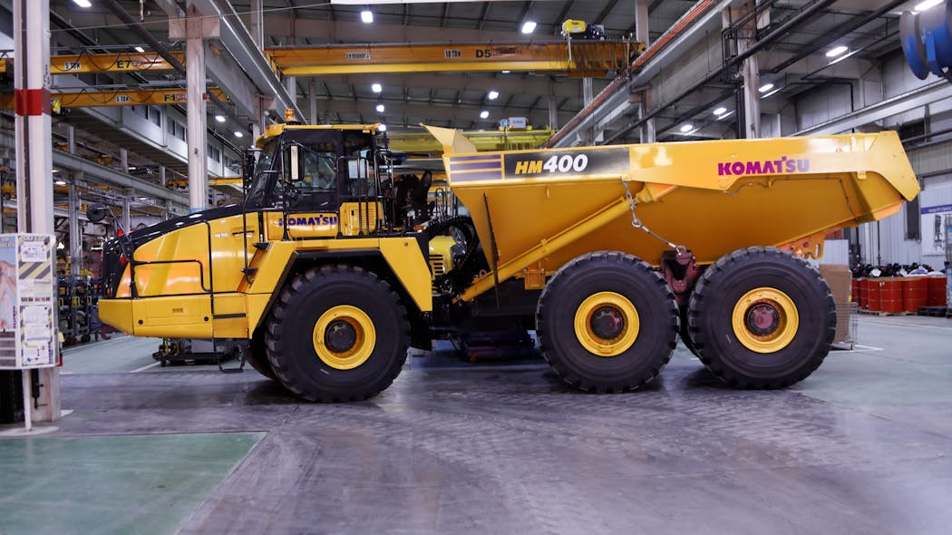Komatsu Moves ADTs Manufacturing to Tennessee | Construction Equipment