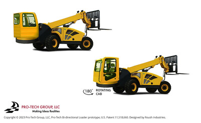 [VIDEO:] The Newly Patented Bi-Directional Telehandler | Construction ...