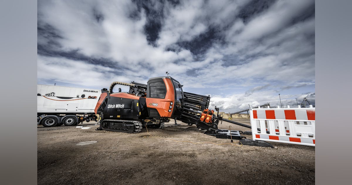 Ditch Witch AT120 Directional Drill | Construction Equipment Ditch Witch AT120 Directional Drill | Construction Equipment