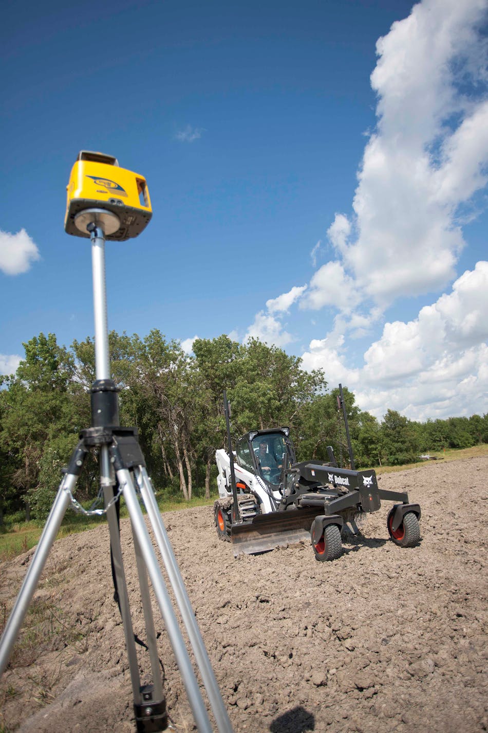 Small Skid Steers Gain Grade Control | Construction Equipment