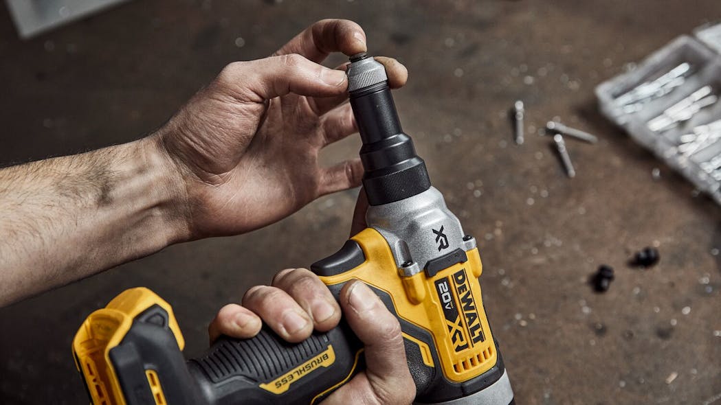 DeWalt 20V XR brushless cordless rivet tools | Construction Equipment