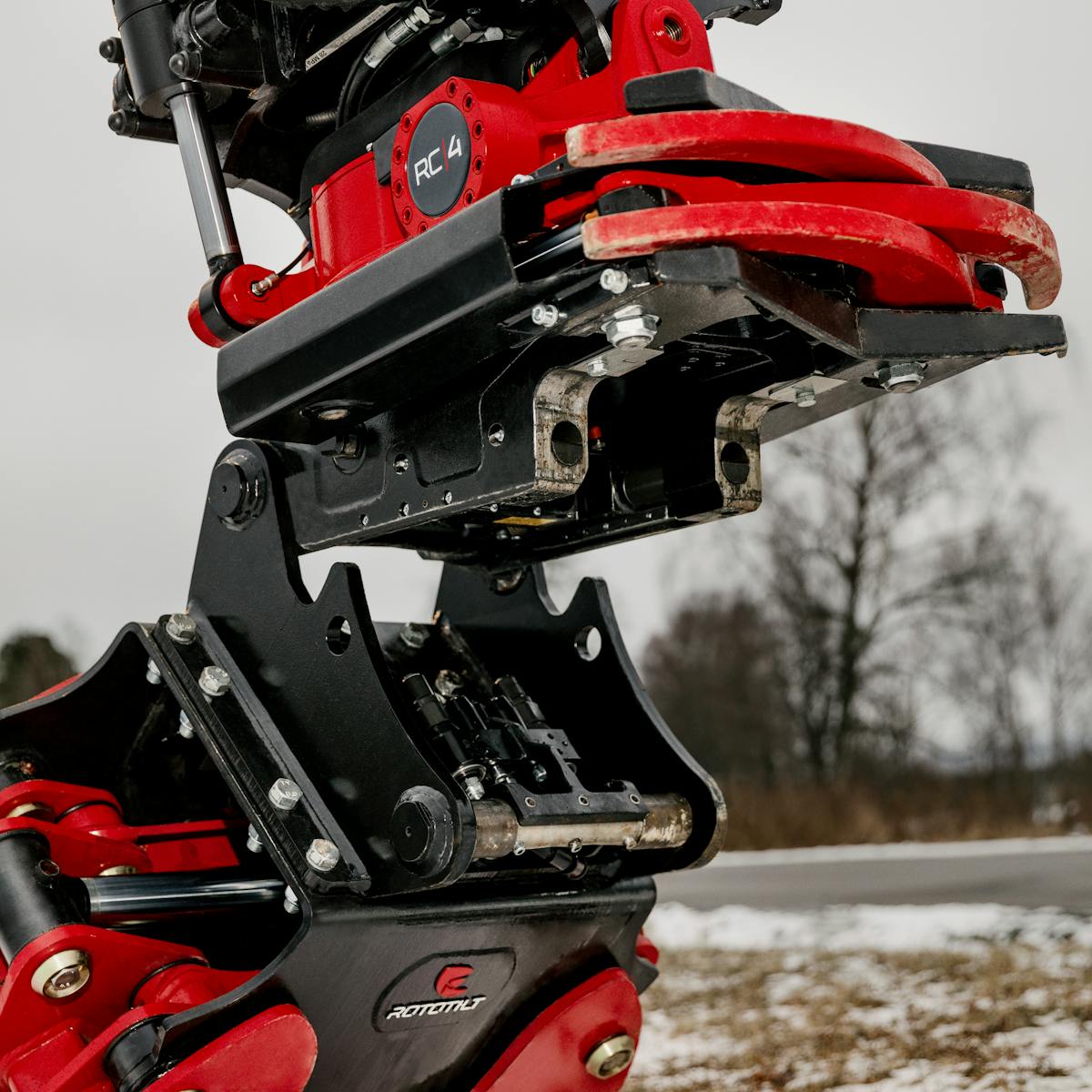 Rototilt Attachment Frames Construction Equipment