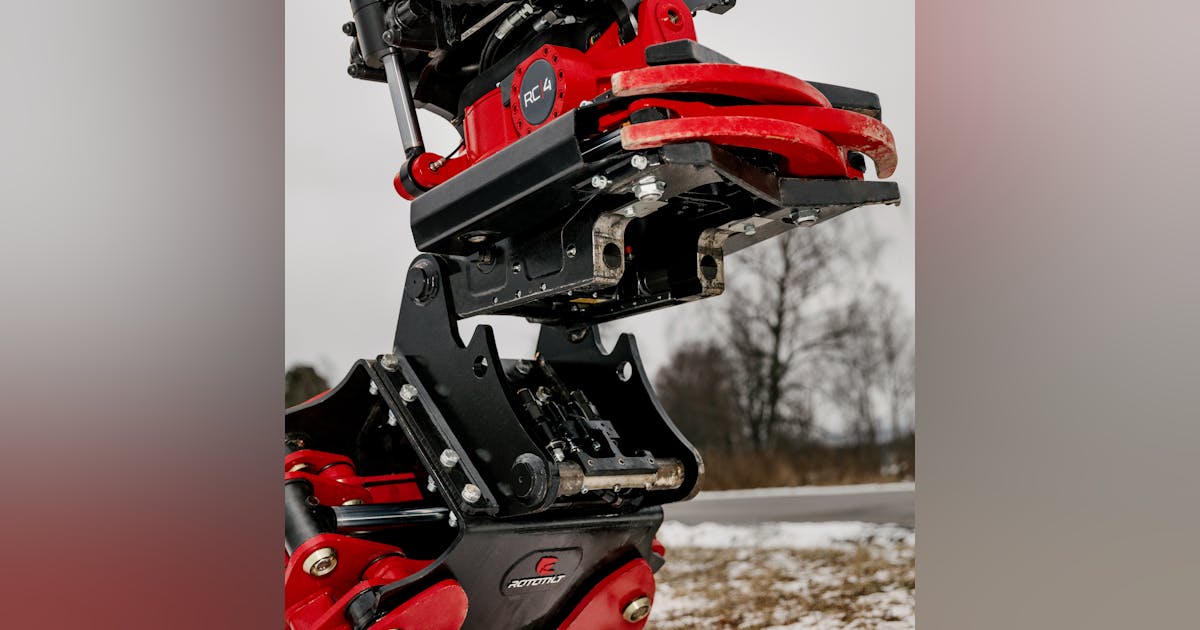 Rototilt Attachment Frames Construction Equipment