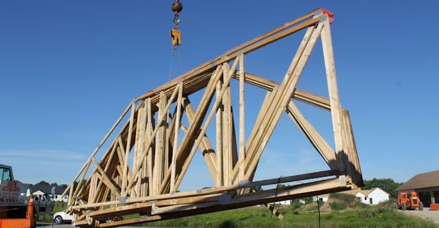 How to Set Trusses Faster & Safer with a Remote-Releasing Hook ...