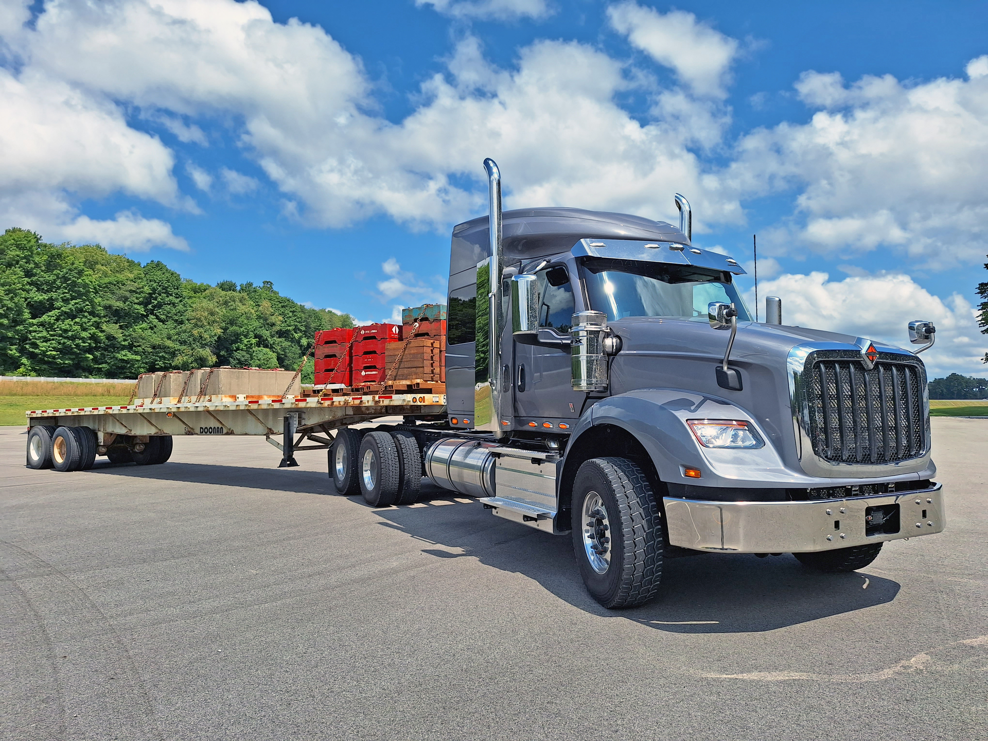 Inside International HX with S13 diesel | Construction Equipment