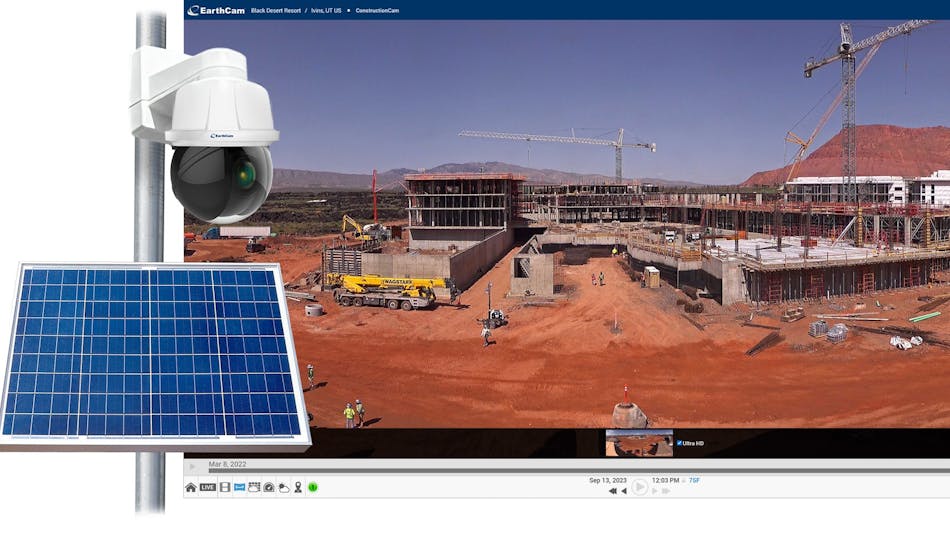 EarthCam Solstice jobsite camera solutions series | Construction Equipment