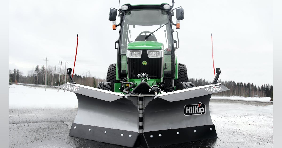 Hilltip Snowstriker Vtr Snowplow Construction Equipment