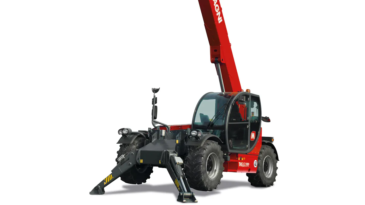 Magni TH 4,5.19 and TH 5,5.19 Telehandlers | Construction Equipment