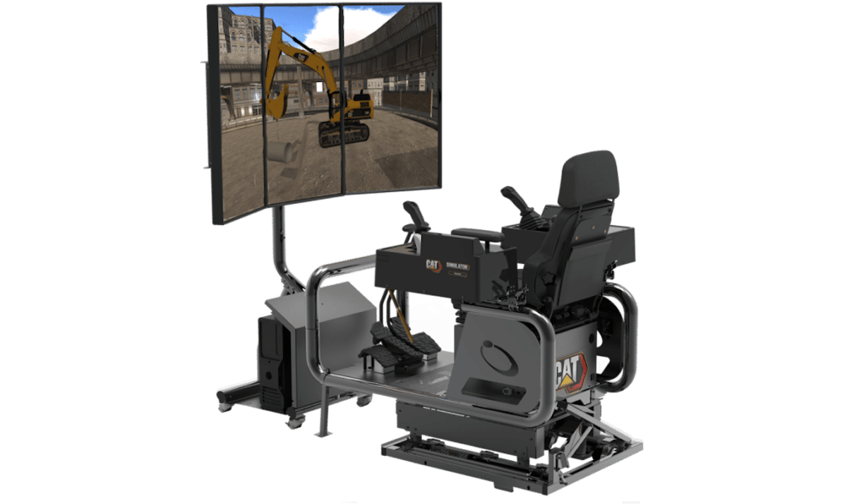 Caterpillar and Simformotion to Continue Simulator Deal | Construction ...