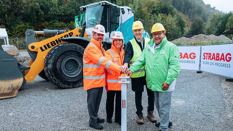 Liebherr, STABAG Complete First Tests of Hydrogen Wheel Loader ...